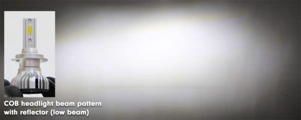 Beam Pattern Headlight Conversion Kit LED Reflector - Trentled